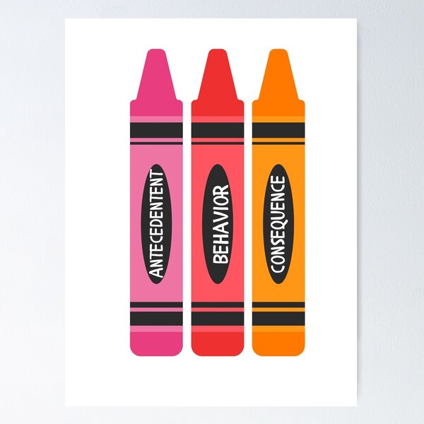 "ABC ABA - Crayons - Applied Behavior Analysis - ABA - Behavioral ...