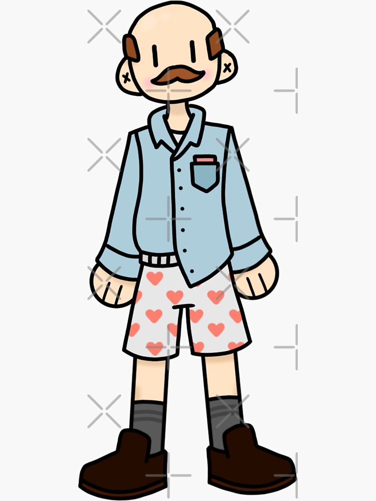 "Ron Stampler" Sticker by GiraffenGoggles | Redbubble