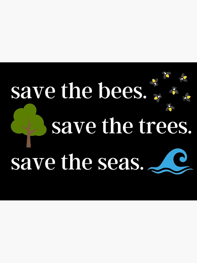 "Bees Trees Seas Light" Poster for Sale by Mixly | Redbubble