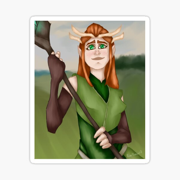 "Keyleth Critical Role" Sticker by NHess27 | Redbubble