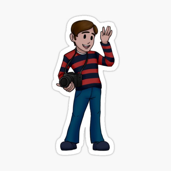 "YIIK Michael " Sticker by Laytons-Gal | Redbubble