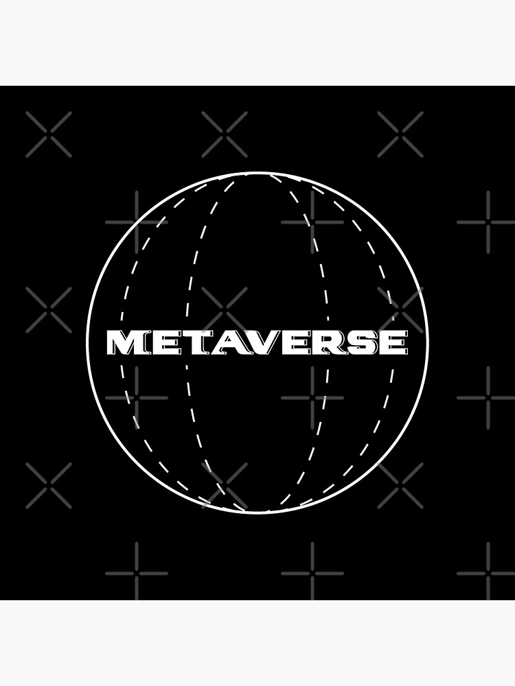 "Retro Metaverse Logo - VR" Poster for Sale by hindsightAnD | Redbubble