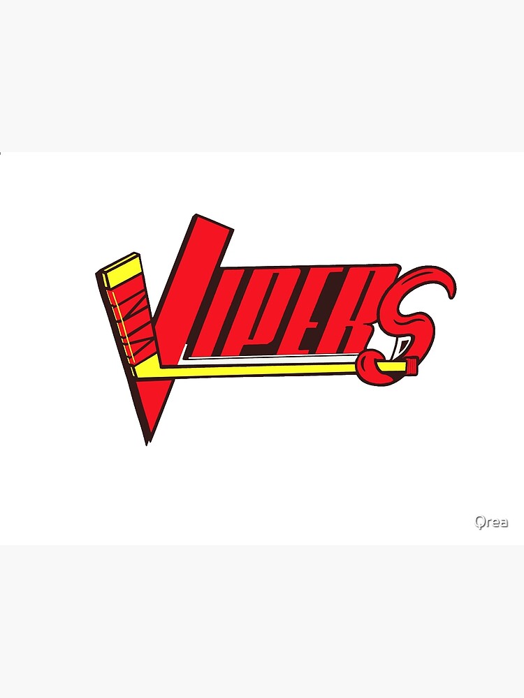 "Vipers hockey vintage emblem" Poster by Qrea | Redbubble