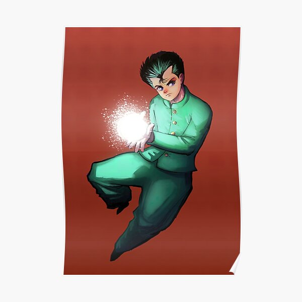 "Yusuke Urameshi Reigun" Poster for Sale by tfernandesart | Redbubble