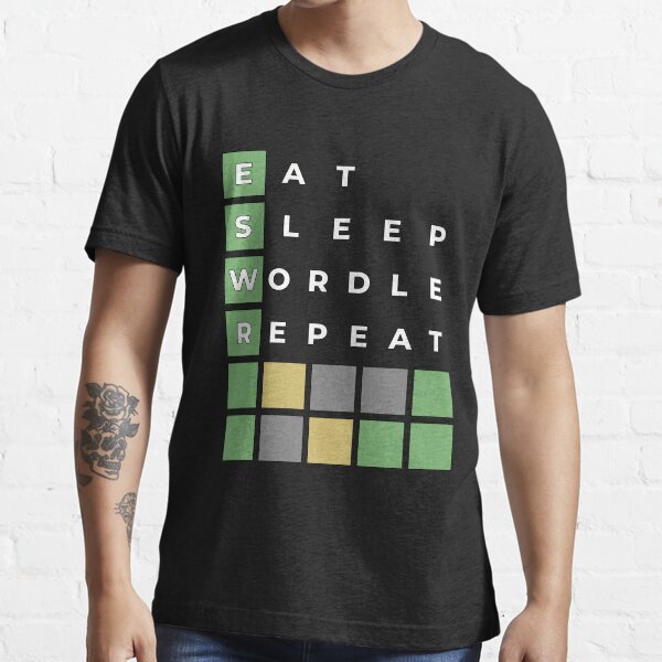 "EAT SLEEP WORDLE REPEAT, Wordle Obsessed, Wordle Expert, Wordle Craze ...