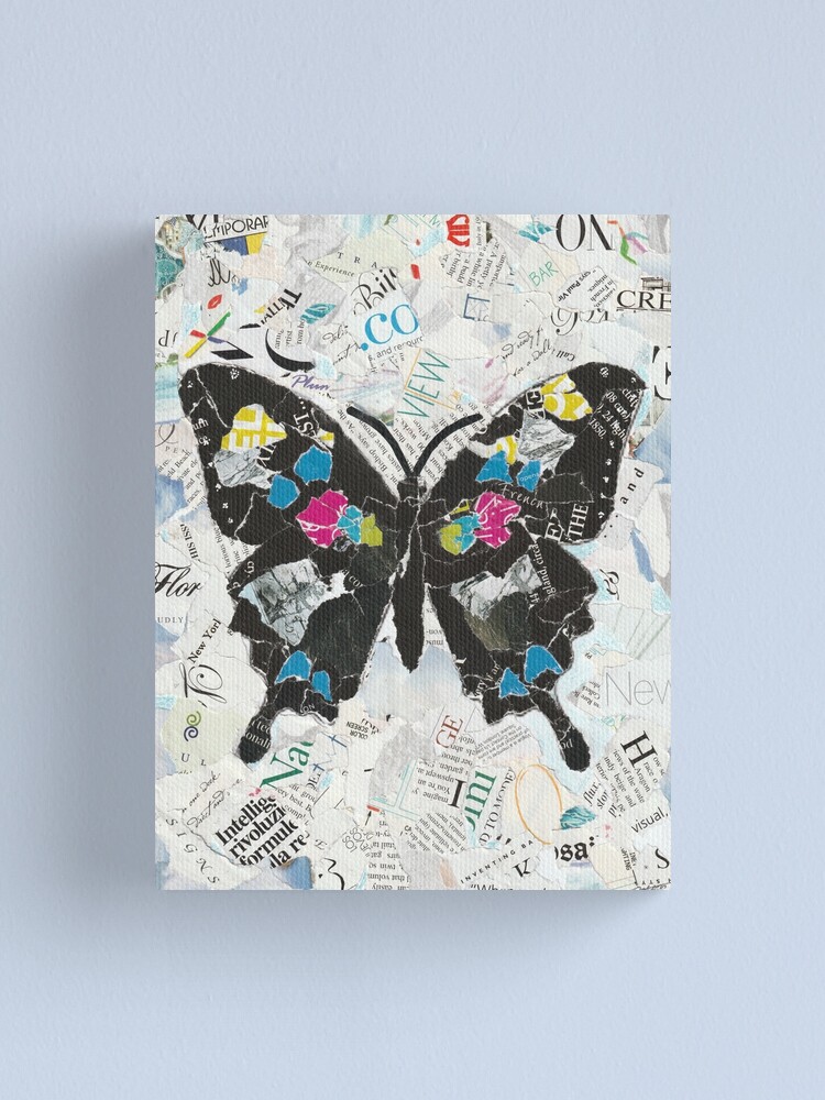 Butterfly Collage Art