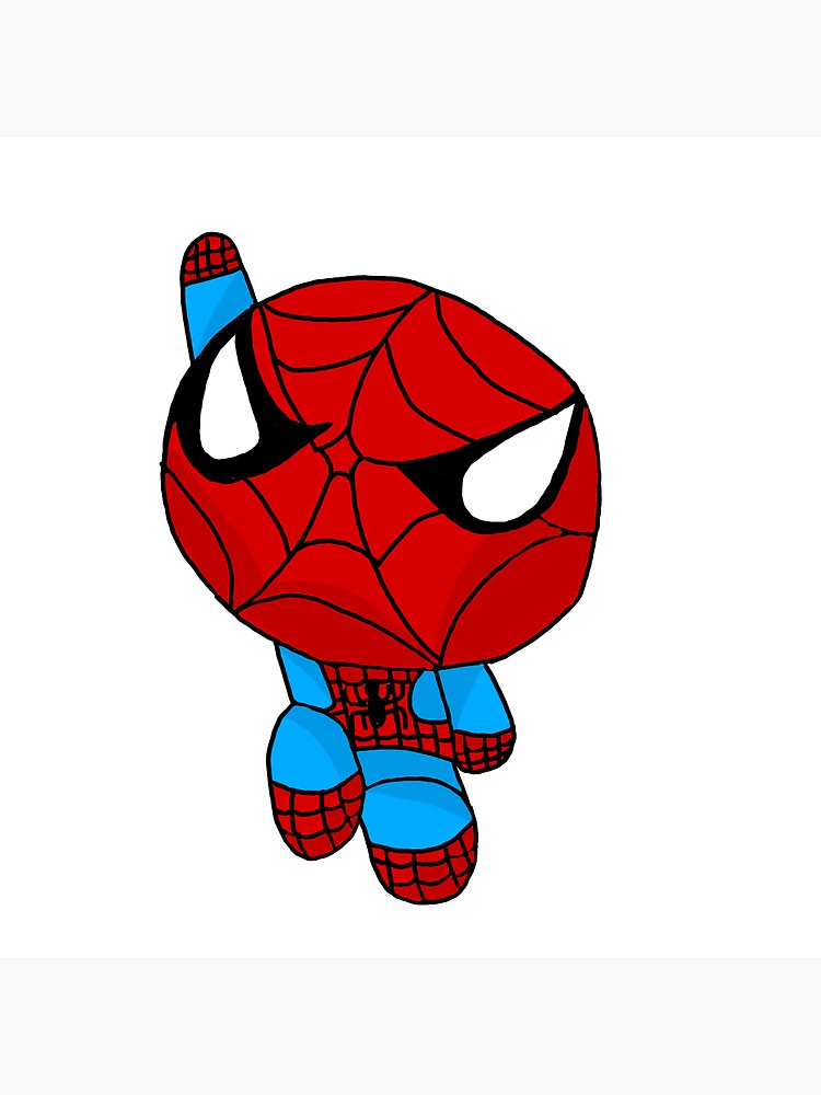 "Chibi Spidey" Sticker by NOT5RROR | Redbubble