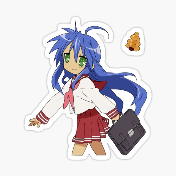 "Lucky Star Konata Izumi" Sticker for Sale by boniibun | Redbubble