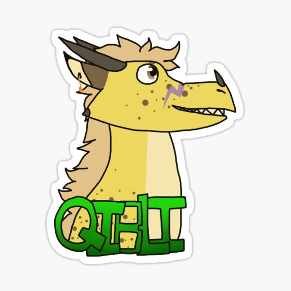 "Qibli (Wings of Fire)" Sticker for Sale by Cents-Ash | Redbubble