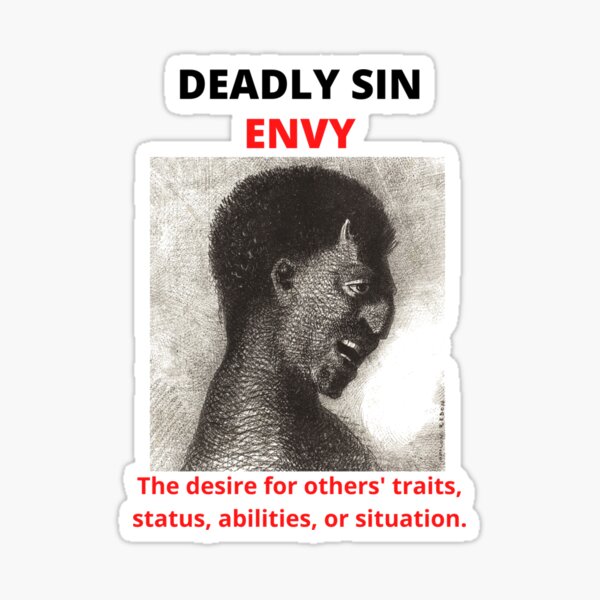 "ENVY" Sticker for Sale by YoungInc | Redbubble