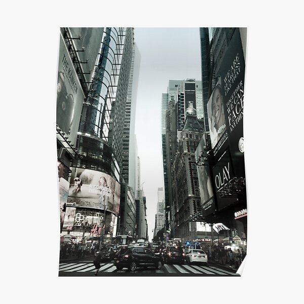 "Times Square, Manhattan, New York City " Poster for Sale by ...