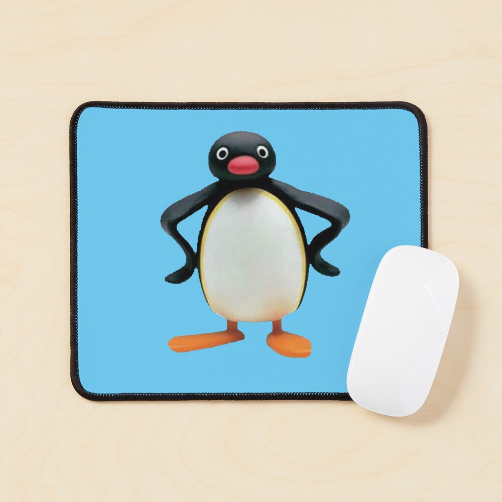 "Angry Pingu New Official Merch" Art Board Print for Sale by Beep Peep ...