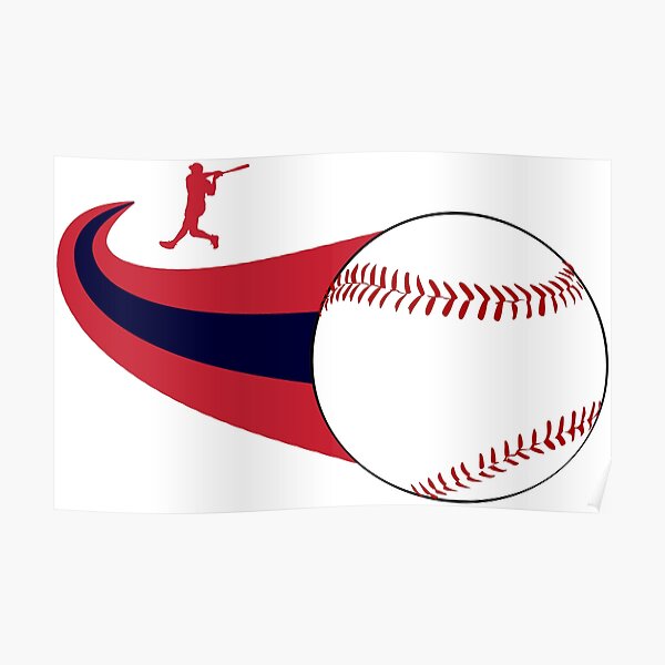 "Boston Home Run Comet Trail" Poster by GelDesigns | Redbubble