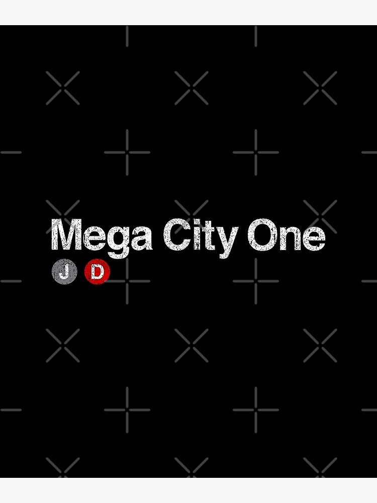 "Mega City One" Poster for Sale by huckblade | Redbubble