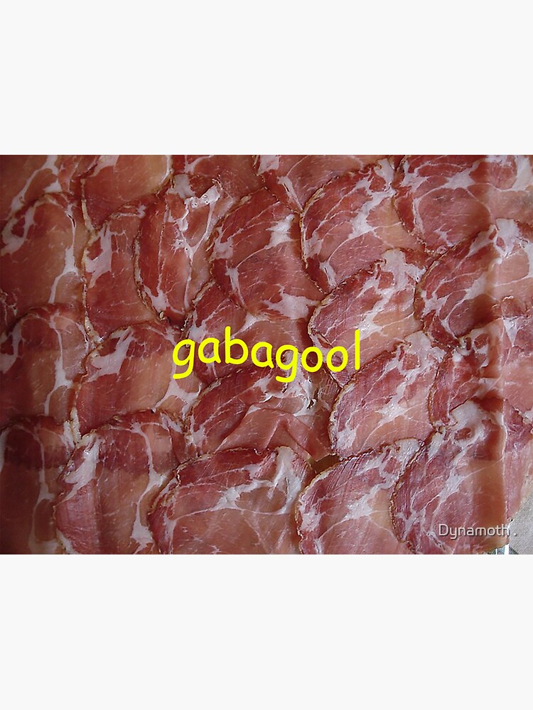 "Gabagool" Sticker by handy182 | Redbubble