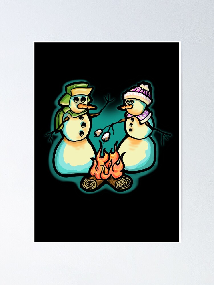 "SNOWFOLK Daily Drawing Prompt" Poster for Sale by R H Seeley ART ...