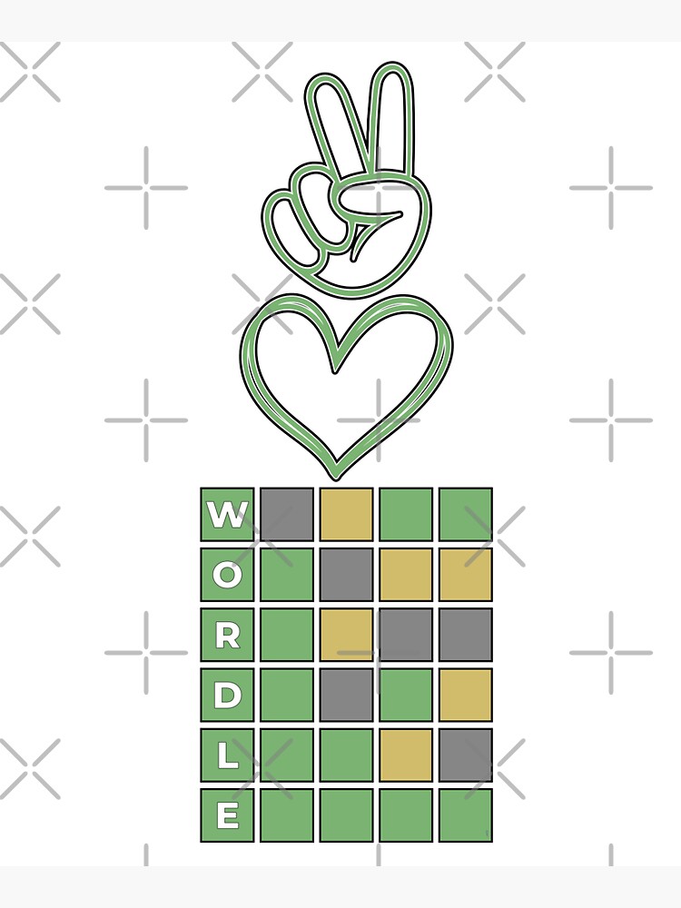 "PEACE LOVE WORDLE, Wordle Obsessed, Wordle Expert, Wordle Craze ...