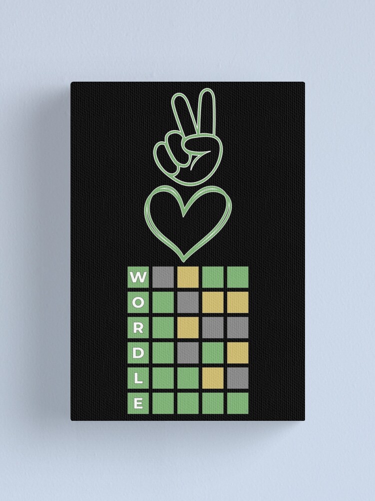 "PEACE LOVE WORDLE, Wordle Obsessed, Wordle Expert, Wordle Craze ...