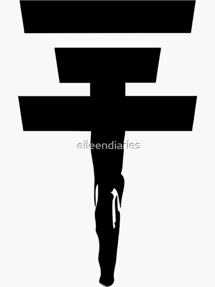 "Tokio Hotel Logo (black, multiple)" Stickerundefined by eileendiaries ...