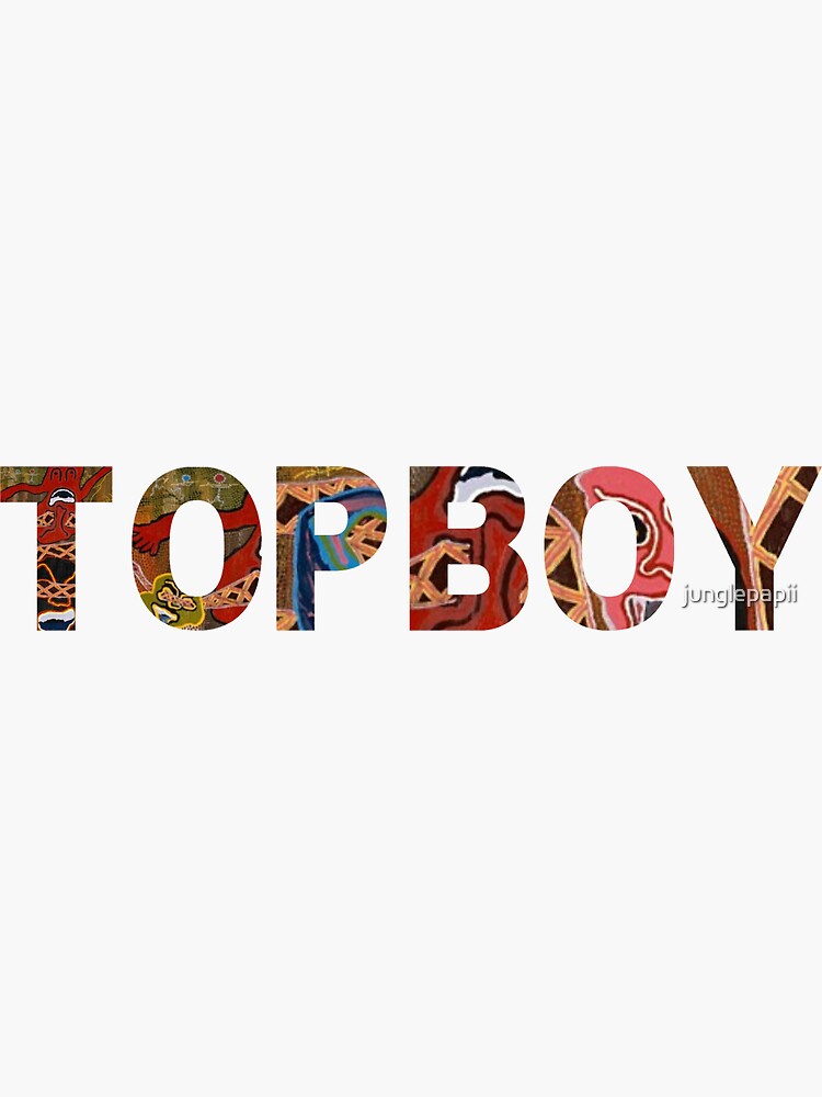 "TOPBOY Design" Sticker by junglepapii | Redbubble