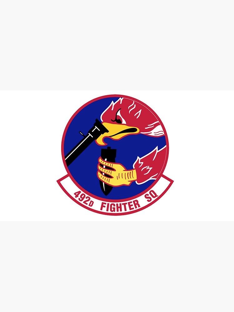"492nd Fighter Squadron Logo" Cap for Sale by Danhaz13 | Redbubble