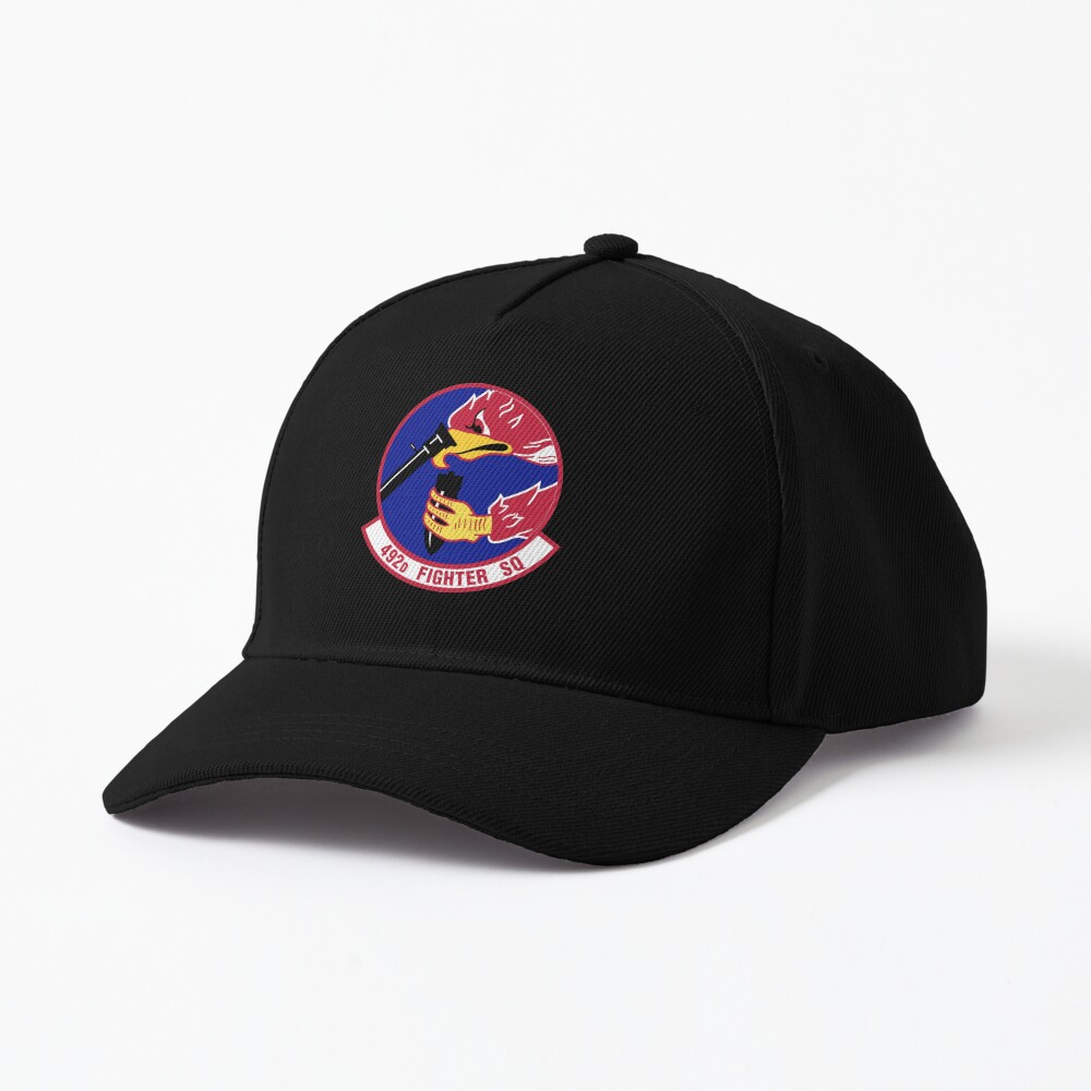 "492nd Fighter Squadron Logo" Cap for Sale by Danhaz13 | Redbubble