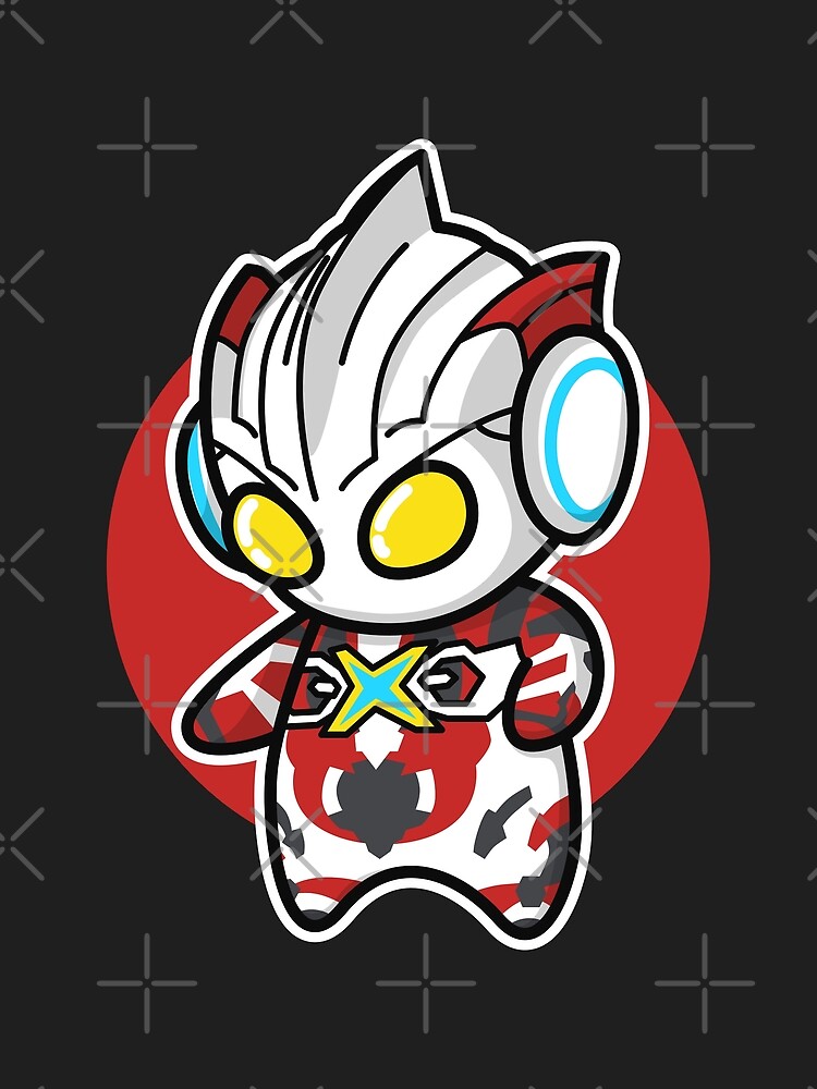 "Ultraman X Chibi Style Kawaii" Poster for Sale by mattzwug-draws ...