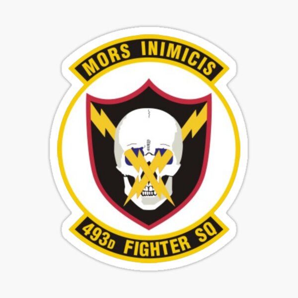 "493rd Fighter Squadron Logo" Sticker for Sale by Danhaz13 | Redbubble