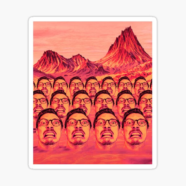 "marc rebillet - loop daddy" Sticker by adrennaline | Redbubble