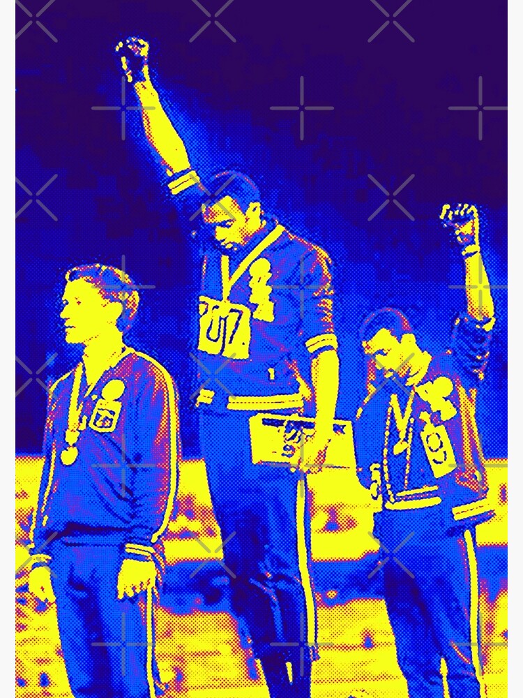 "MEXICO OLYMPICS CIVIL RIGHTS PROTEST 1968" Poster for Sale by ...