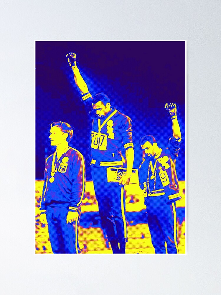 "MEXICO OLYMPICS CIVIL RIGHTS PROTEST 1968" Poster for Sale by ...
