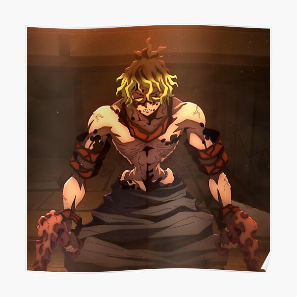 "gyutaro demon" Poster for Sale by raghavalmalik | Redbubble