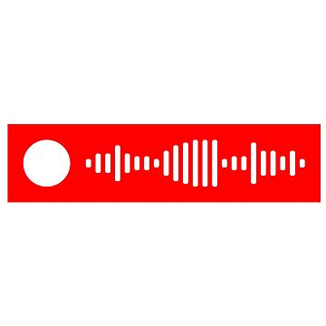 "All Too Well Ten Minute Version - Spotify Code" Sticker for Sale by ...