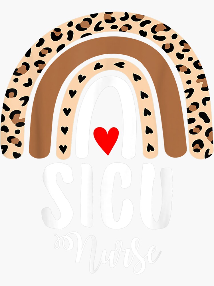 "Sicu Nurse Squad Surgical Icu Nurses Intensive Graduation " Sticker by ...