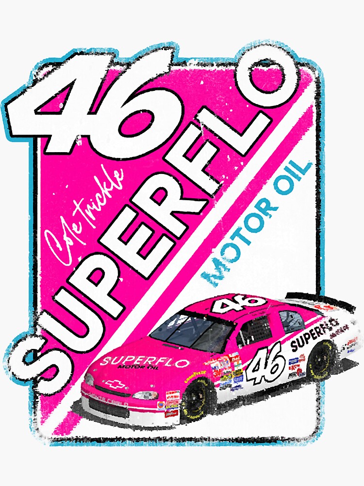 "Superflo Racing " Sticker by amado65 | Redbubble
