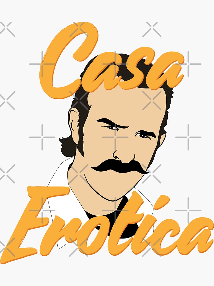 "Casa Erotica" Sticker for Sale by Plan8 | Redbubble