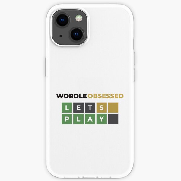 "Wordle Obsessed Puzzle wordle game Wordle Puzzle" iPhone Case by ...