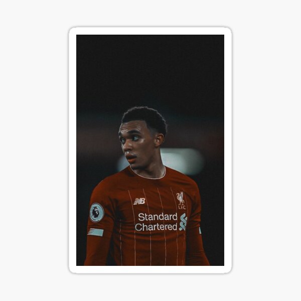 "Wallpaper Trent Alexander-Arnold" Sticker by AzzaShakila | Redbubble