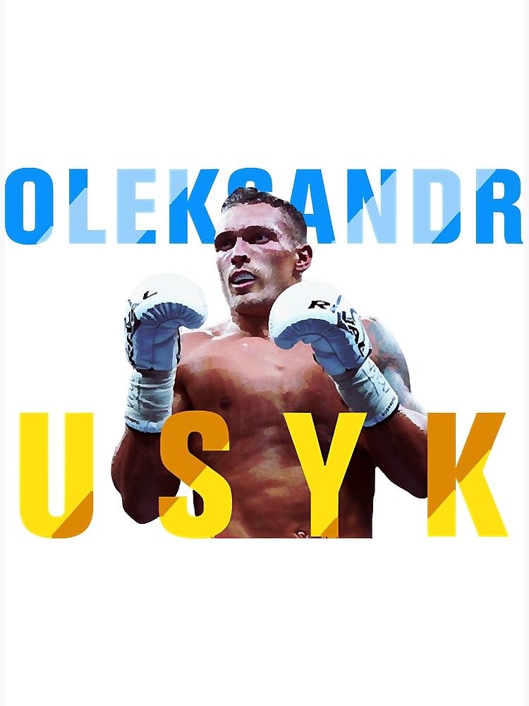 Oleksandr Usyk Boxing Poster Unframe sold by Anna and Varvara Kendel ...