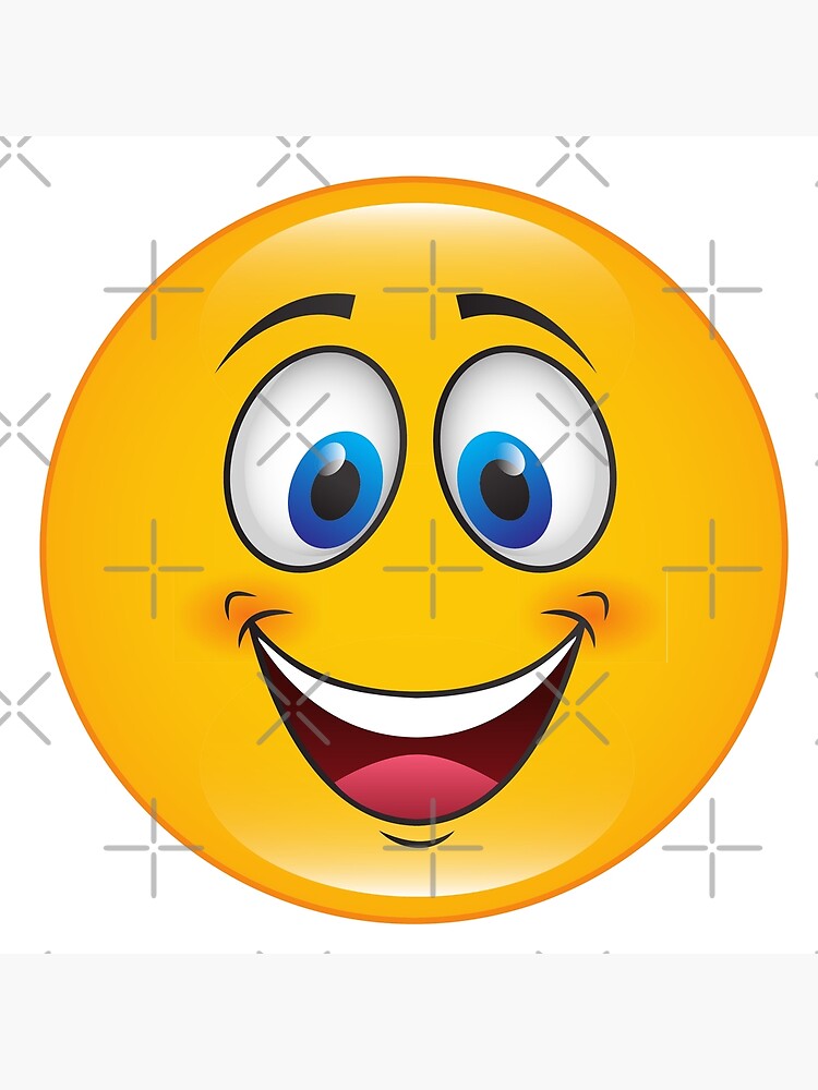 "Keep Smiling Emoji | Happiness" Photographic Print for Sale by ...