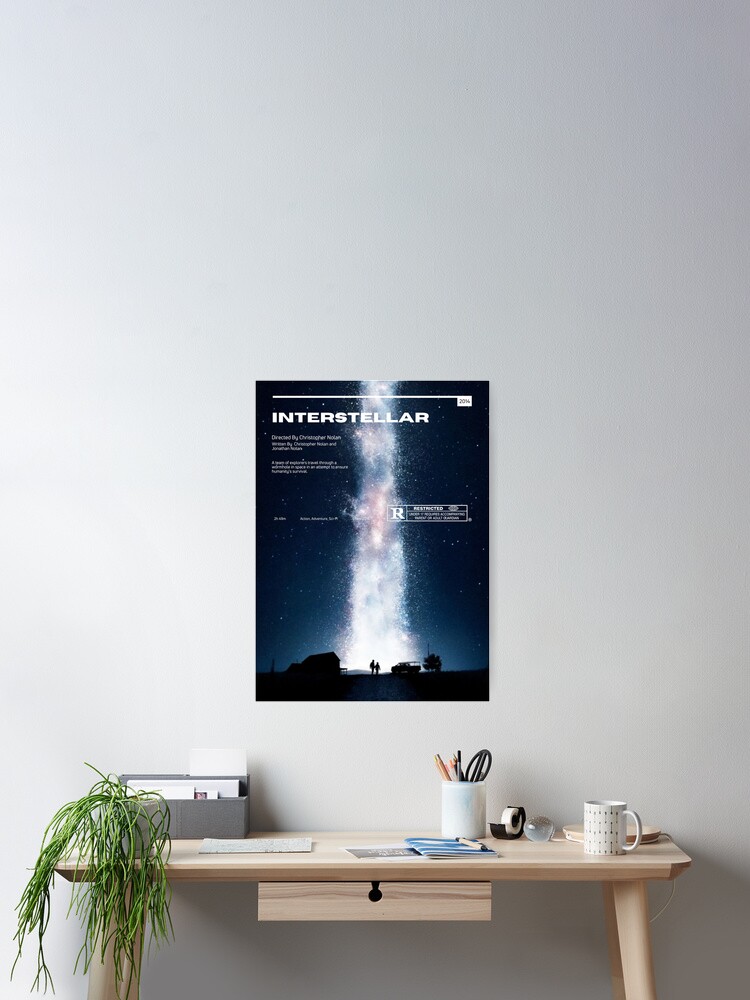 "INTERSTELLAR Minimalist Poster" Poster for Sale by ShopOfUs | Redbubble