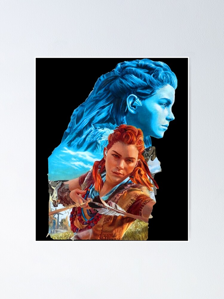 "Aloy Sticker " Poster for Sale by hpgamers | Redbubble