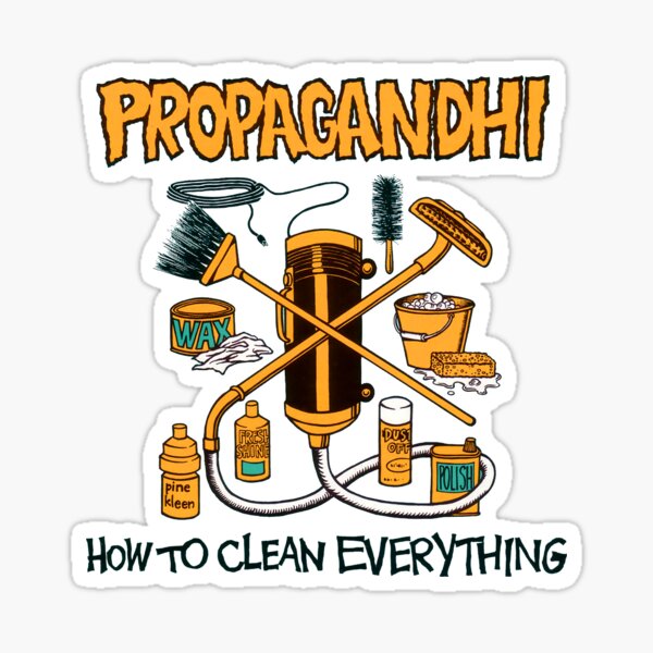 "Clean Everything Starter Pack" Sticker by GarlandGalass89 | Redbubble