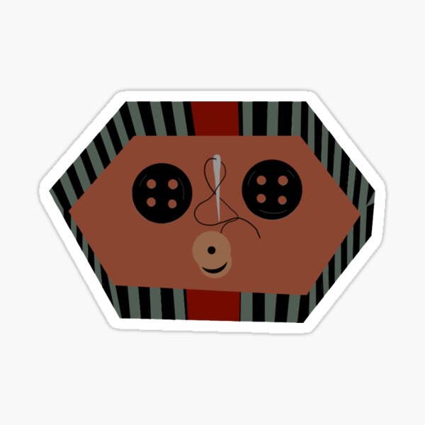 "coraline buttons" Sticker by Fabsss21 | Redbubble