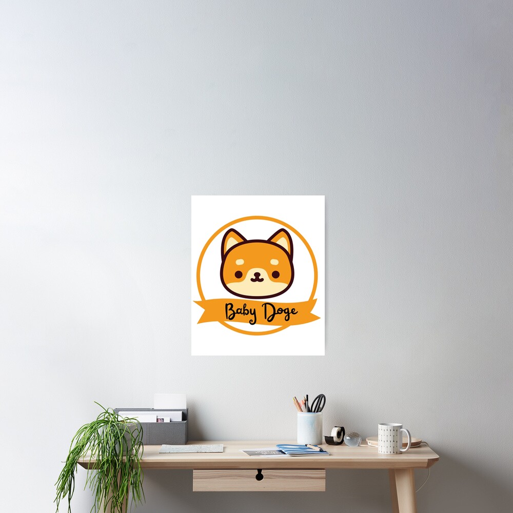 Póster «Logotipo de Doge bebé» de AvaMarsh | Redbubble