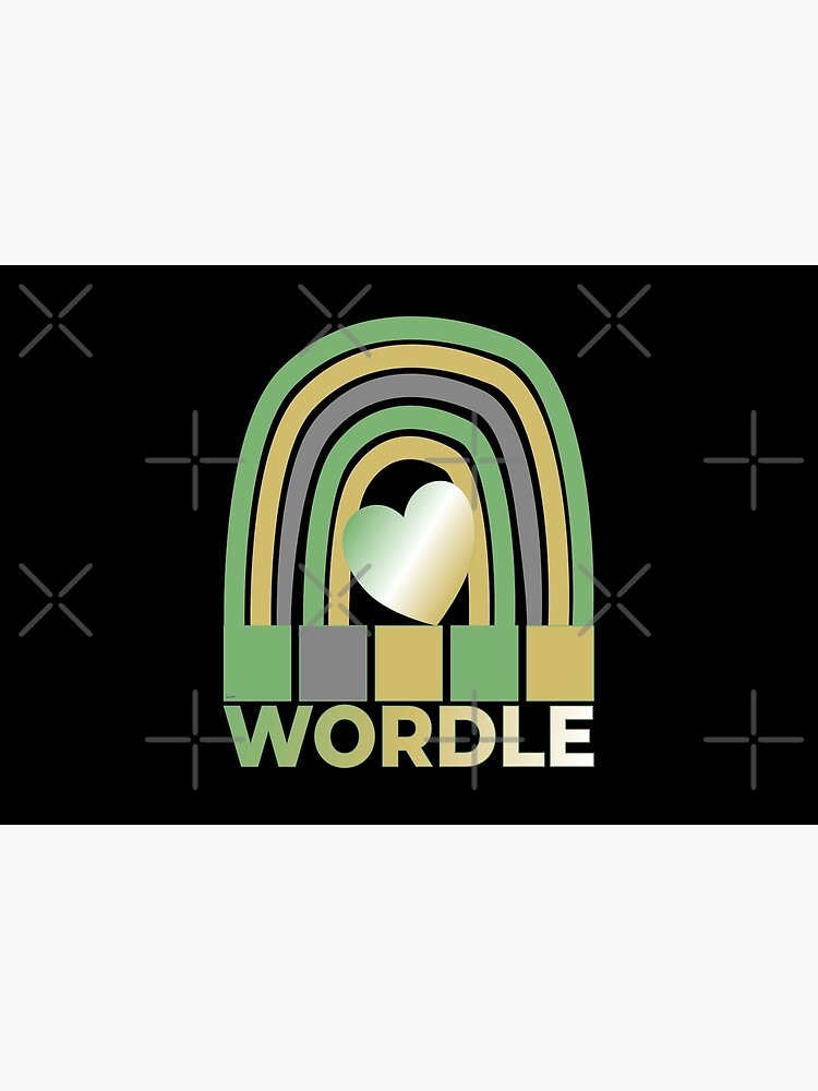 "WORDLE RAINBOW, Boho Rainbow, Wordle Obsessed, Wordle Expert, Wordle ...