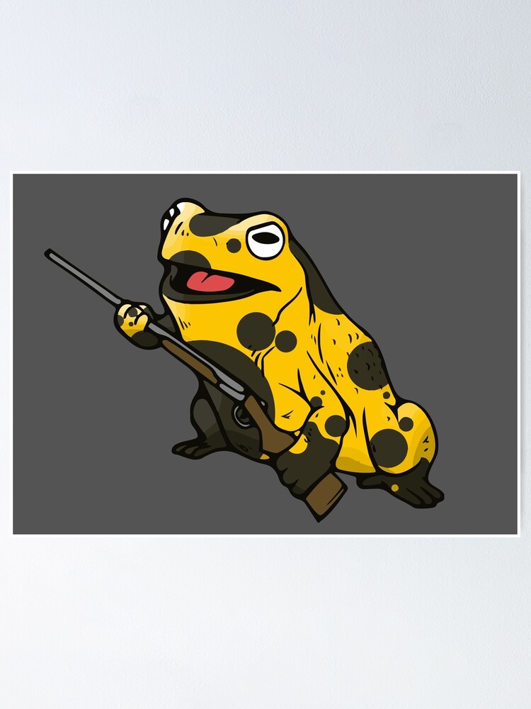 "Ancap Frog 2A NAP Hippity Hoppity Get off my property yellow black ...