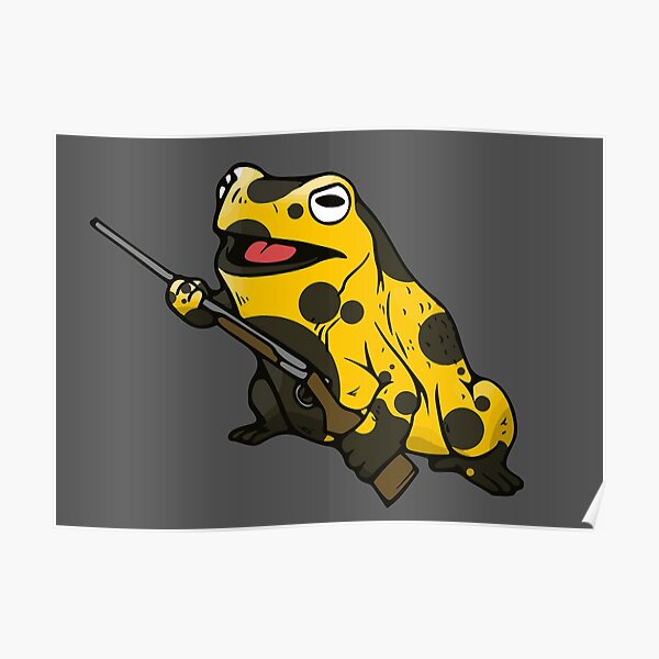 "Ancap Frog 2A NAP Hippity Hoppity Get off my property yellow black ...