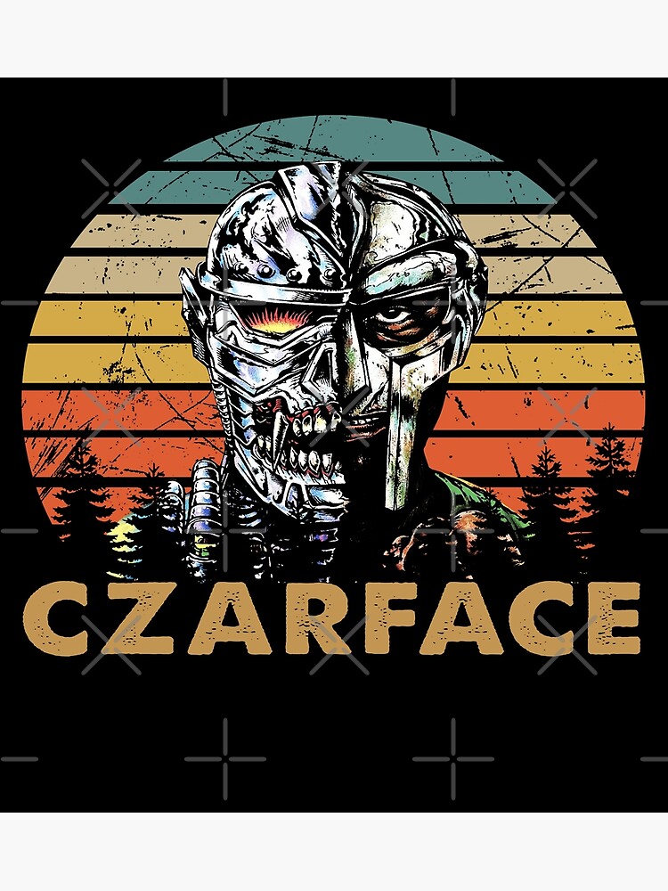 "Czarface painting ghostface logo face" Photographic Print for Sale by ...