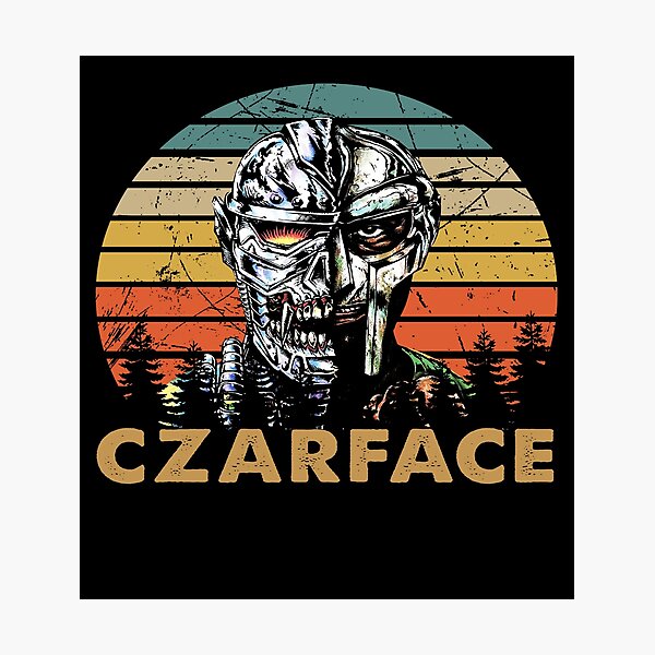 "Czarface painting ghostface logo face" Photographic Print for Sale by ...